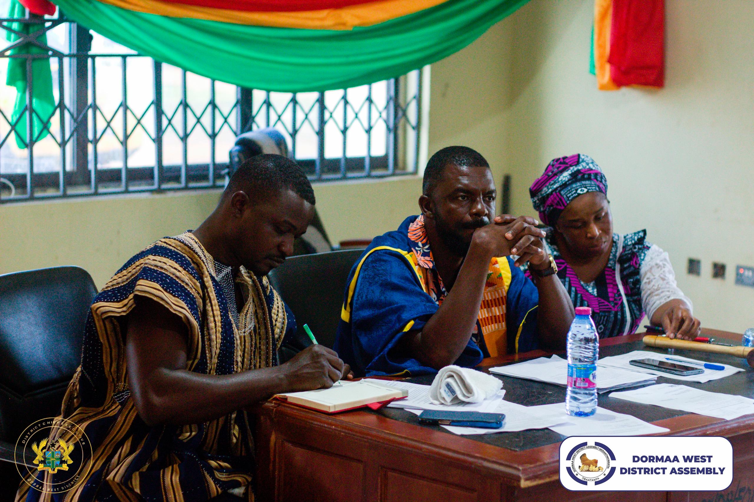 OFFICIAL WEBSITE OF DORMAA WEST DISTRICT ASSEMBLY