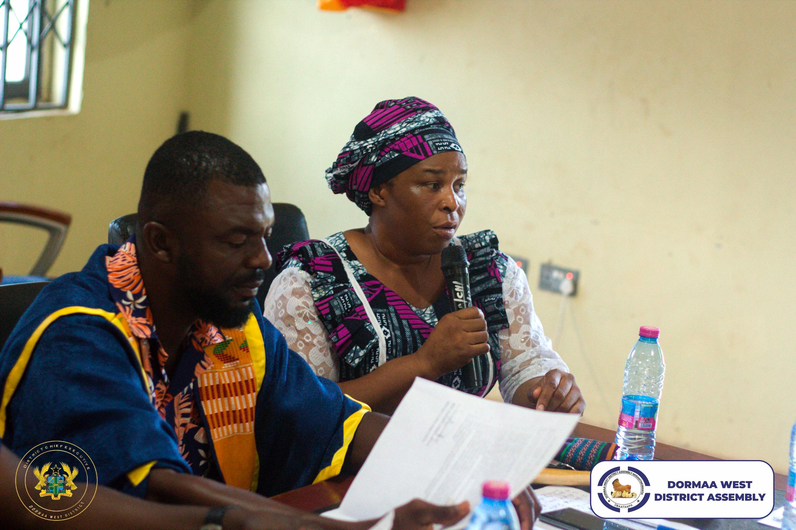 OFFICIAL WEBSITE OF DORMAA WEST DISTRICT ASSEMBLY